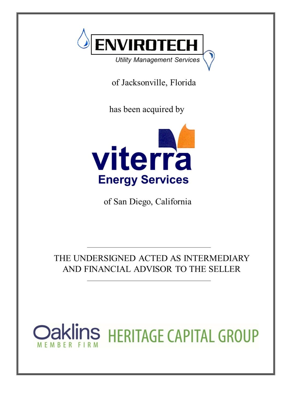 Envirotech – Heritage Capital Group