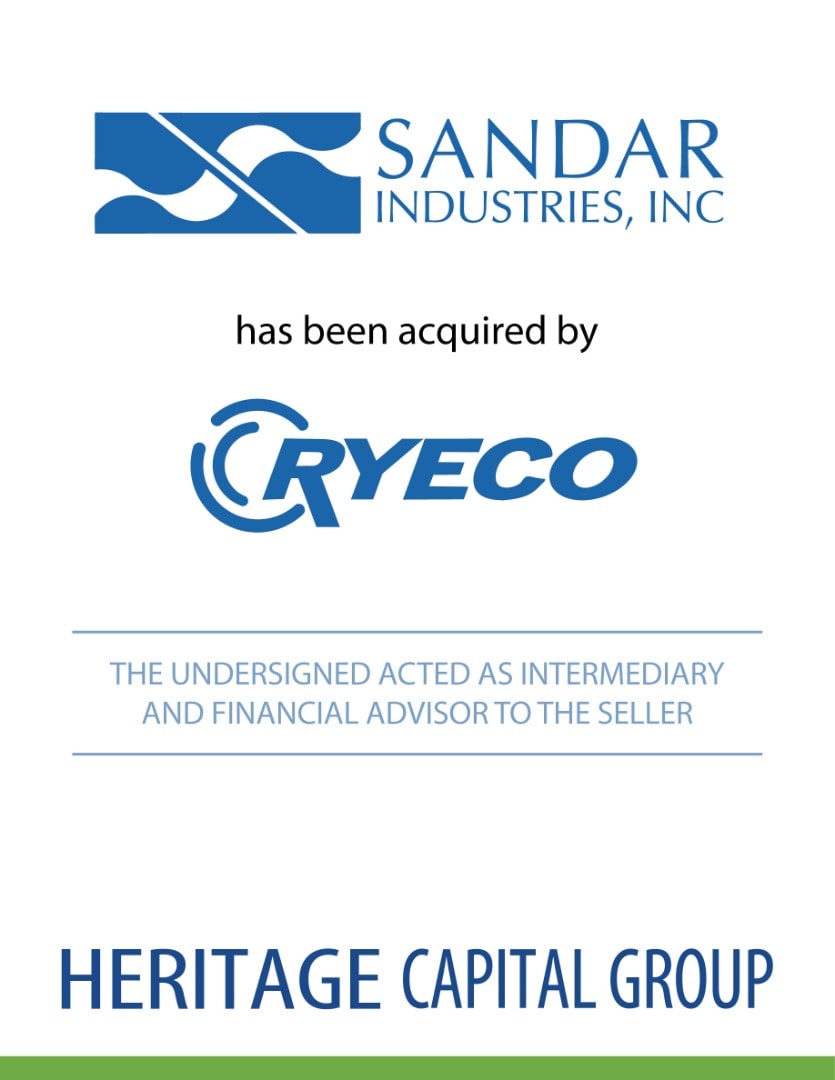 Sandar Industries, Inc. – Heritage Capital Group